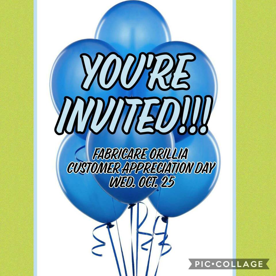 Just a week away! Join us next Wednesday! - fabricare